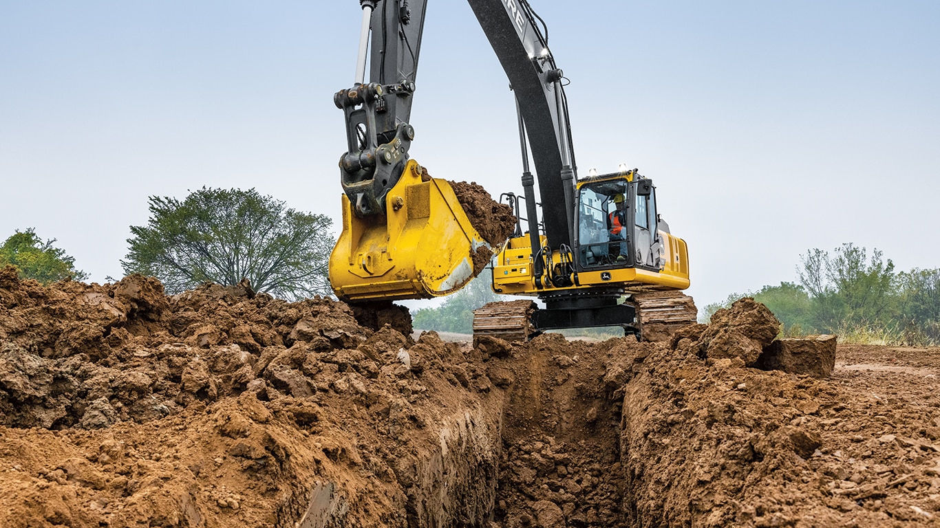 Excavatrices intermédiaires | John Deere CA