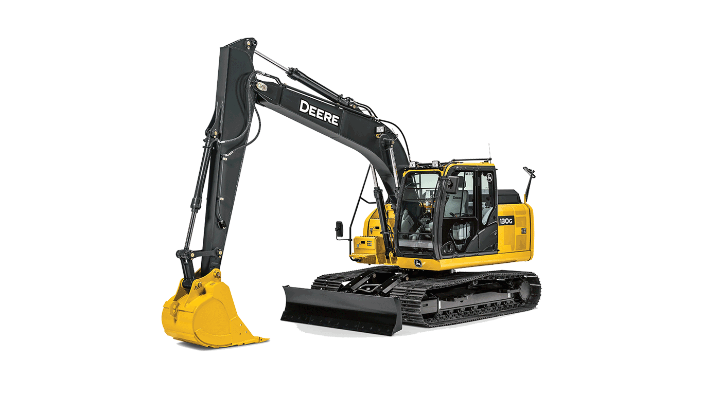 130G | Mid-Size Excavator | John Deere CA