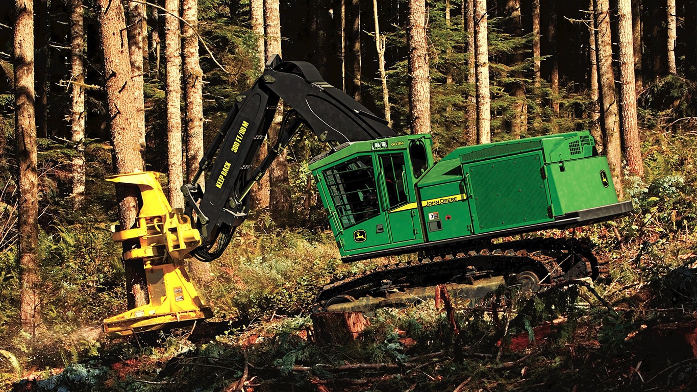 903M | Tracked Feller Buncher | John Deere CA