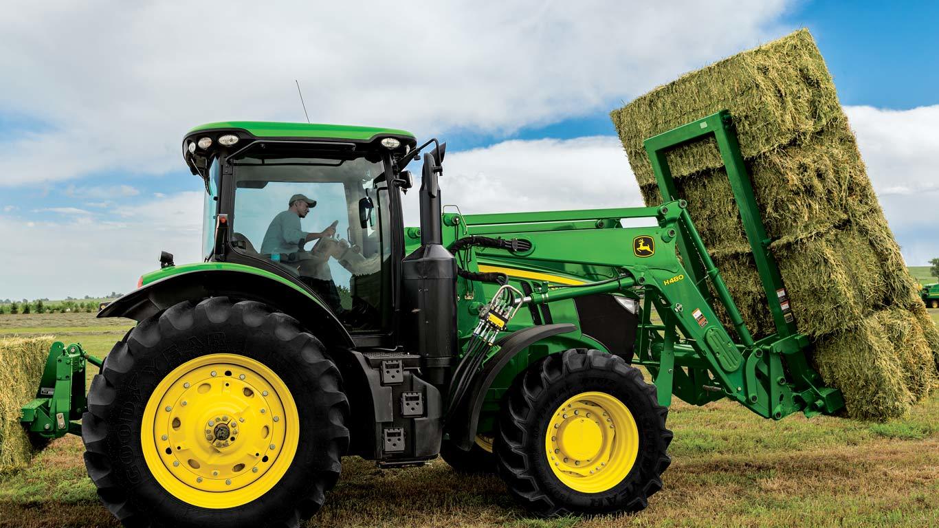 Loader Attachments | Frontier AV20 Root Grapples | John Deere CA