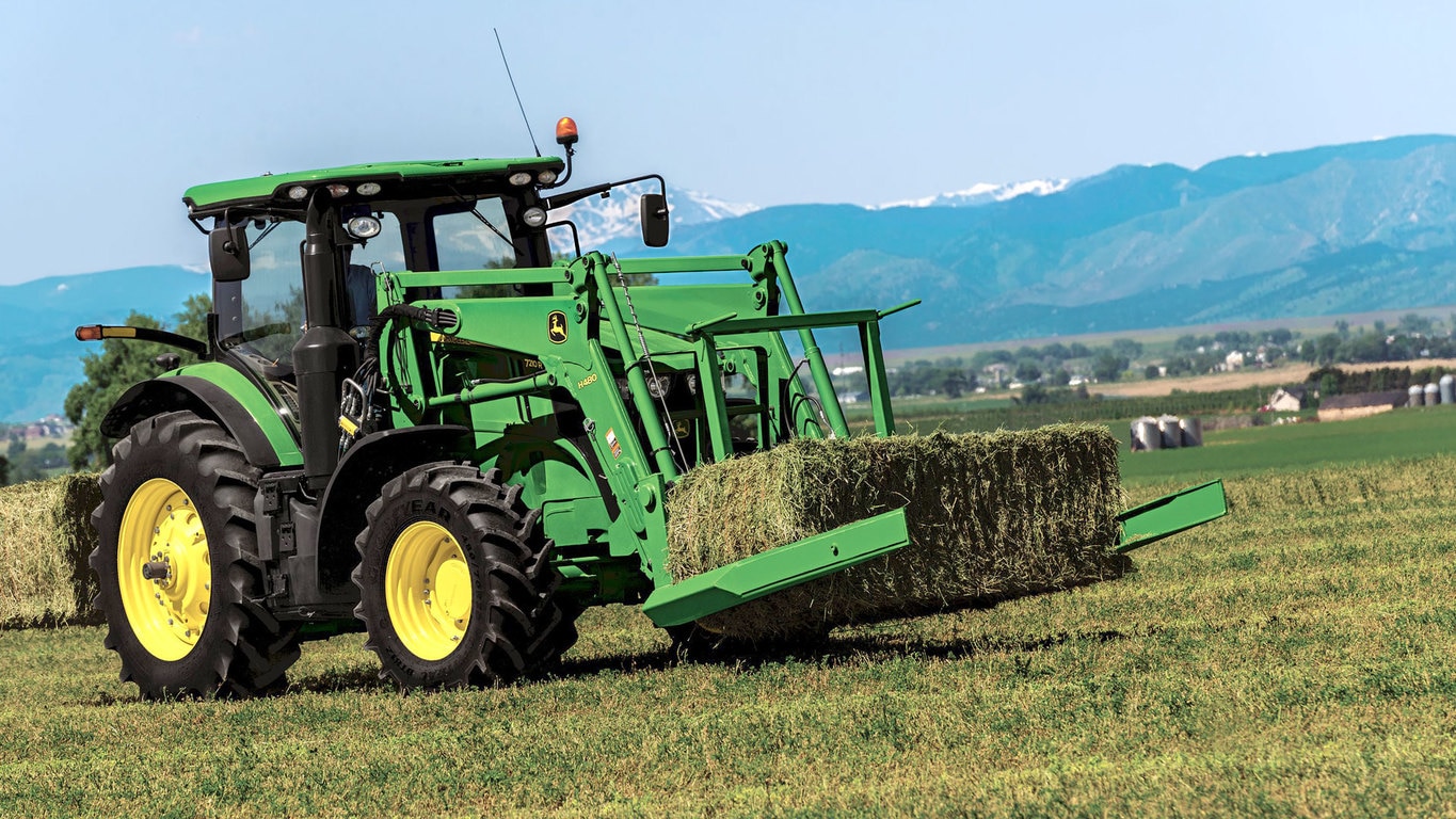 Loader Attachments | Frontier AV20 Root Grapples | John Deere CA