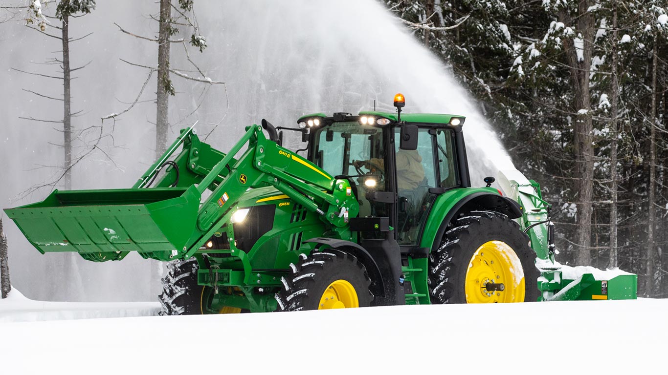 6M Series Utility Tractors | John Deere CA