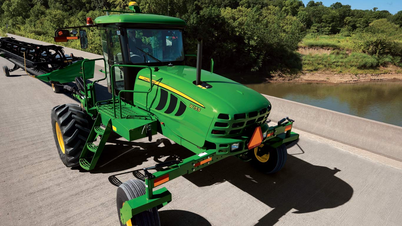 Hay and Forage | Mowing Equipment | Windrowers and Platforms | John ...